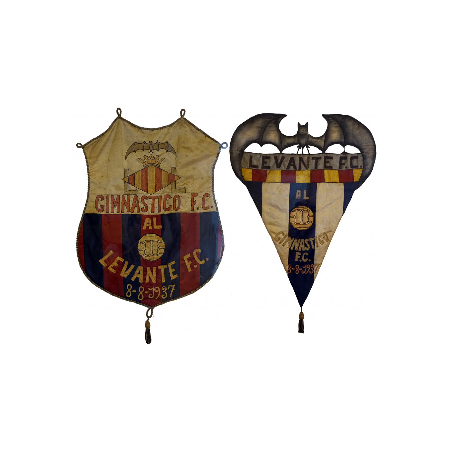 La historia que esconden los escudos del Levante F.C. y Gimnástico de ...
